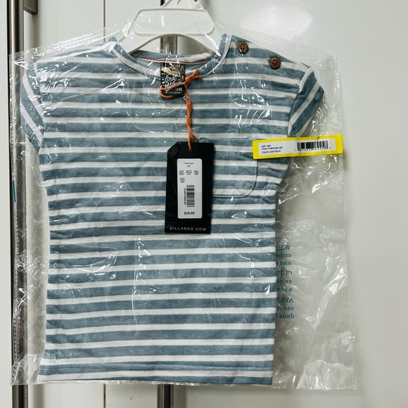 First Wave | Shirts & Tops | Nwt First Wave Shirt Toddler Bluewhite ...